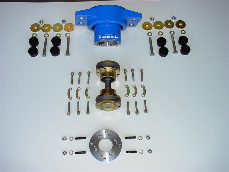 Python-Drive Anti Vibration Shaft System
